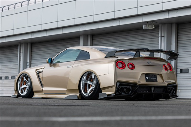 R35 GT-R KUHL Ver5 35R-FINAL EDITION/Kuhl Racing 35R-MY24 EDITION 共通 R35GT-R サイドステップディフューザー ...