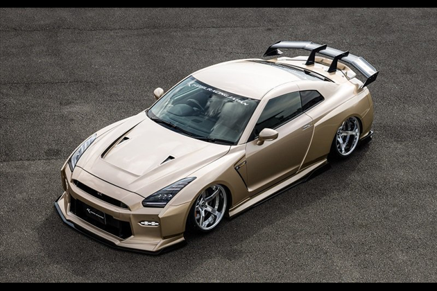 R35 GT-R KUHL Ver5 35R-FINAL EDITION/Kuhl Racing 35R-MY24 EDITION 共通 R35GT-R サイドステップディフューザー ...