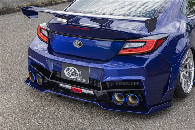 ZD8 BRZ KUHL Ver2 04R-GT ZD8BRZ リアフローティングディフューザー / 品揃え多数のエアロパーツ専門通販ならエアツケ！