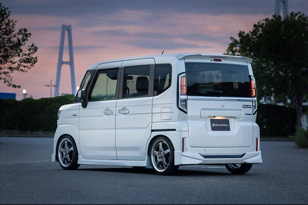 MK53S スペーシアカスタム SPACIA CUSTOM KUHL STYLE KIT サイドエアロ / 品揃え多数のエアロパーツ専門通販ならエアツケ！