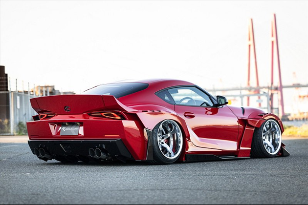 DB GRスープラ Kuhl Racing 90R-GTWR SPEC-D フロントフェンダー / 品揃え多数のエアロパーツ専門通販ならエアツケ！