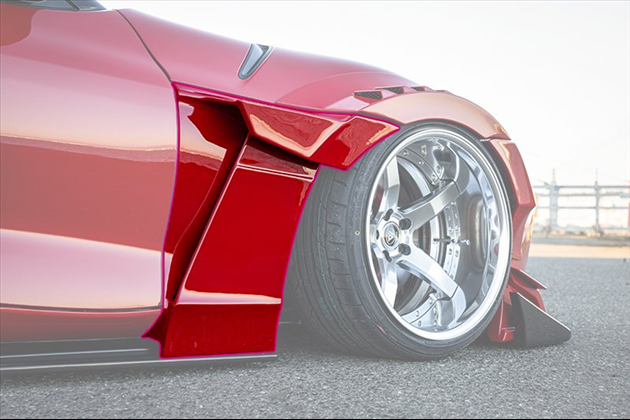 DB GRスープラ Kuhl Racing 90R-GTWR SPEC-D フロントフェンダー / 品揃え多数のエアロパーツ専門通販ならエアツケ！