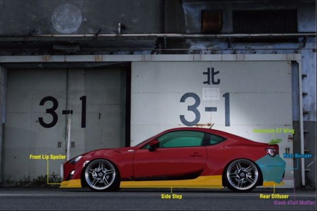 ZN6 86 KUHL Ver2 02R-SSⅠ ZN6 86 サイドステップ / 品揃え多数のエアロパーツ専門通販ならエアツケ！