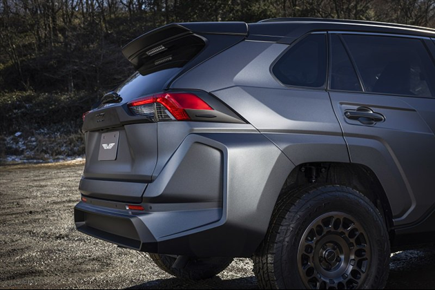 50 RAV4 Kuhl Racing RAV-SS RAV4 ルーフエンドスポイラーtype2 / 品揃え多数のエアロパーツ専門通販ならエアツケ！